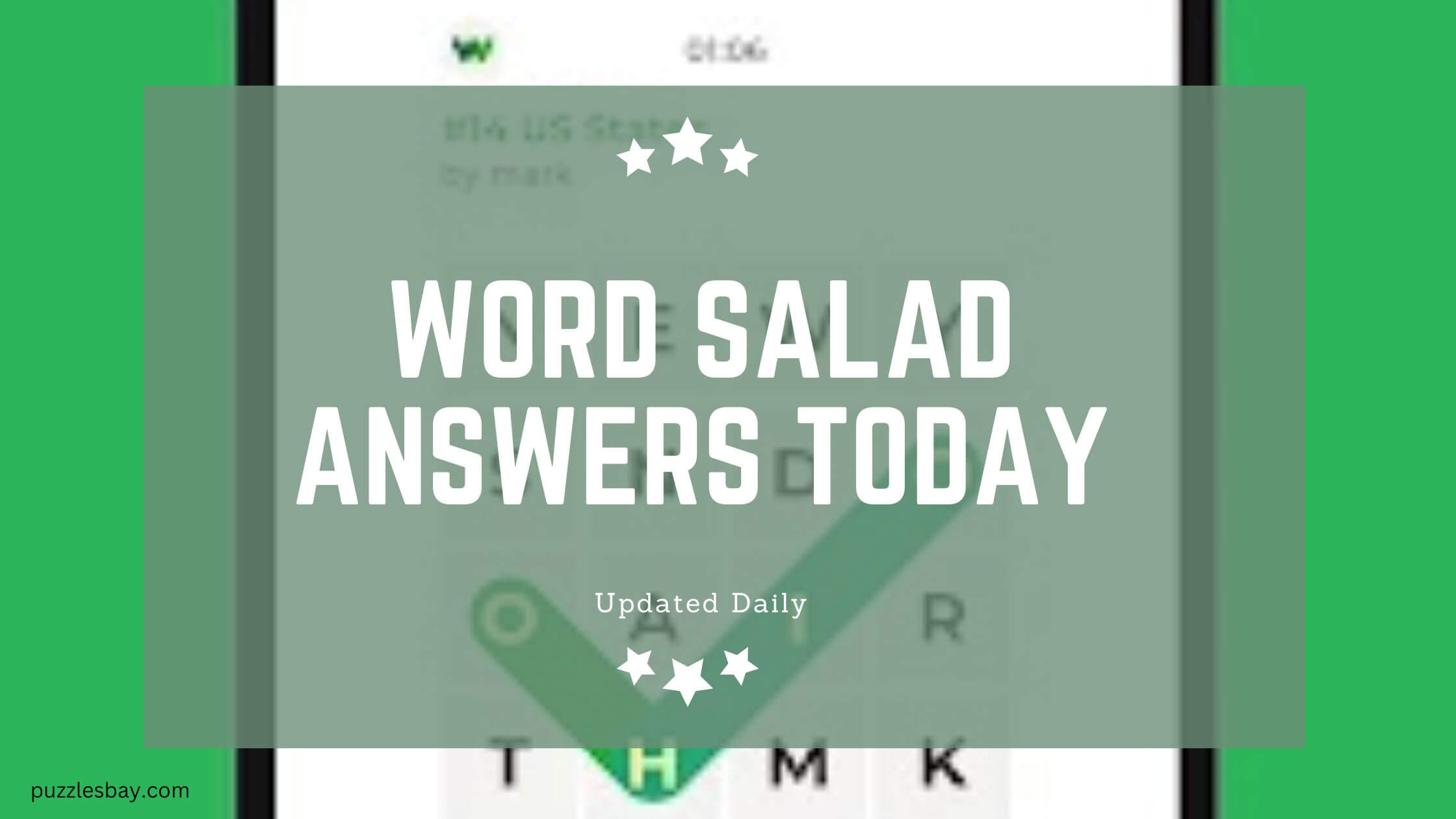 Word Salad Answers Today | Hints & Answers for March 4, 2025 - Puzzlesbay